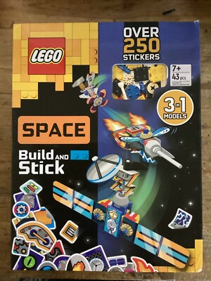 Lego Space Build And Stick 250 Stickers Included 69A | eBay