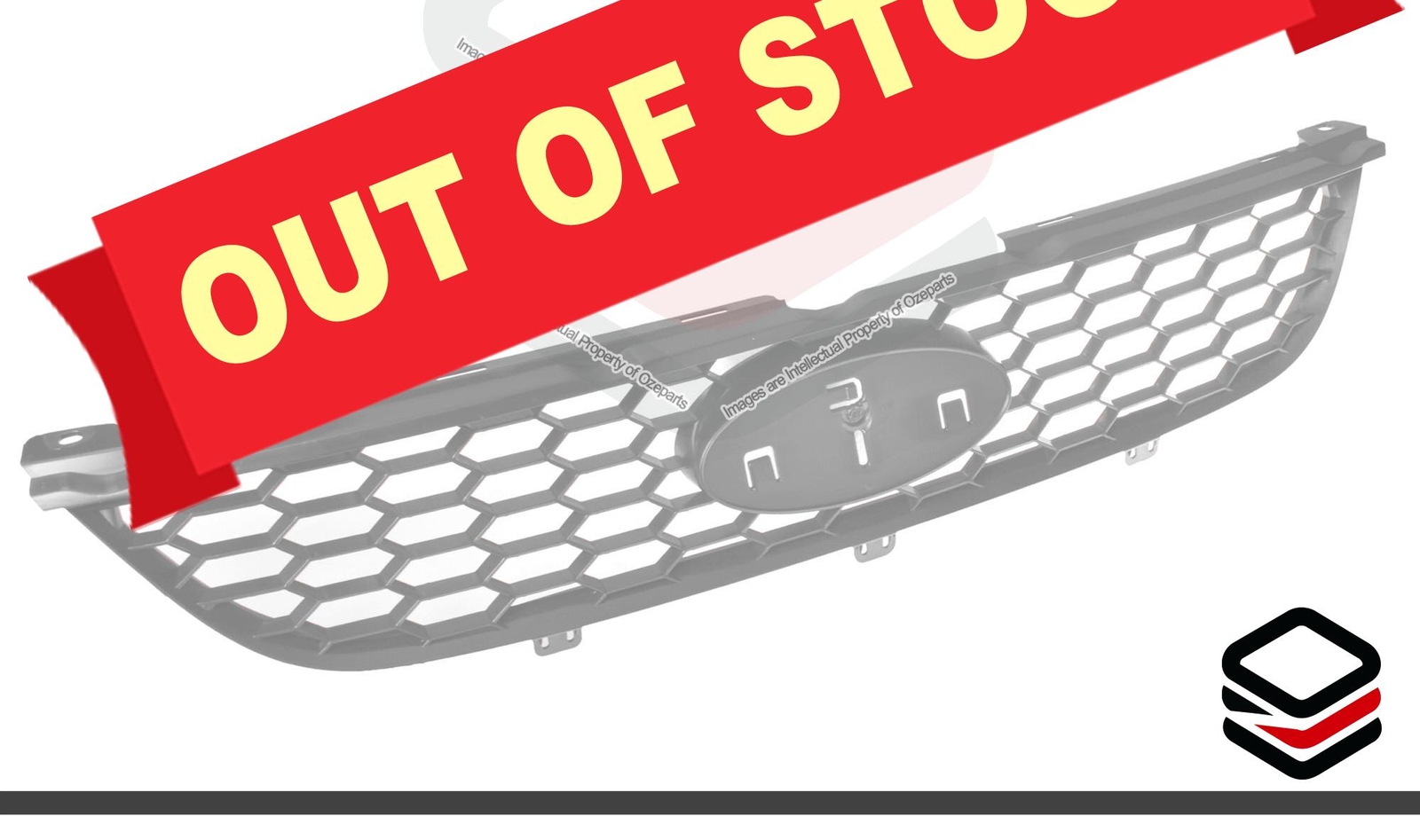 Main Grille Upper Grill Mesh Black For Ford Falcon FG Series 1 XR6 XR8 ...