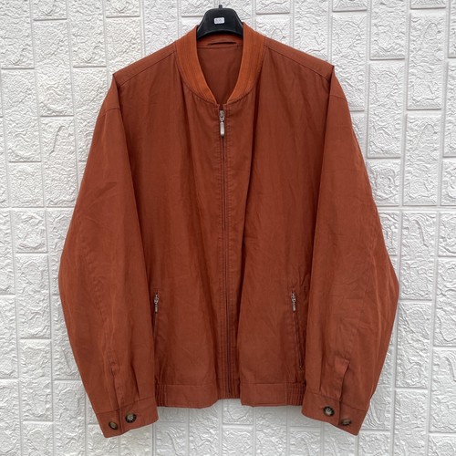 Walbusch Jacket Bomber Harrington Vintage Rust Men's Size L 50 | eBay
