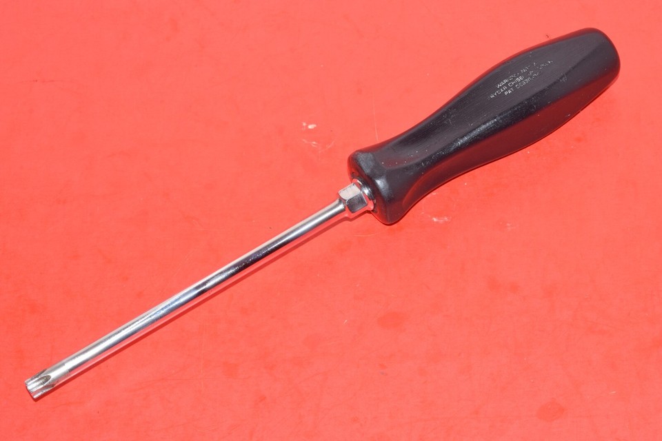 Snap-On T45 Standard TORX Bit Hard PowerGrip Black Handle Screwdriver ...