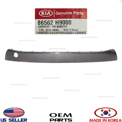 Genuine Center Front Bumper Trim Moulding ⭐OEM⭐ KIA RIO 2018-2020 ...