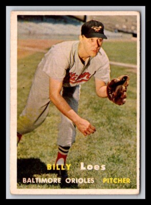1957 Topps #244 Billy Loes VG or Better | eBay