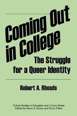 Robert Rhoads Coming out in College (Paperback) (UK IMPORT ...