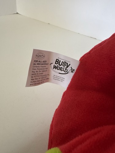 Kohls cares Lowly Worm Plush from Richard Scarry's Busy Busy World 13 ...