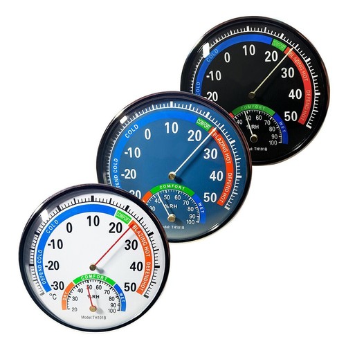 Thermometer Analog Humidity Meter Climate Monitor Indoor ...