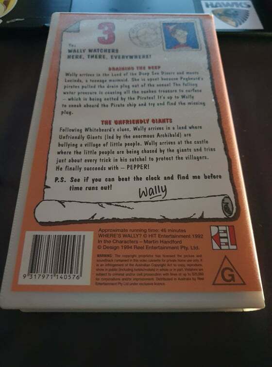 WHERE'S WALLY : Volume 3 (Children's Pal Vhs Video) near new (rare ...