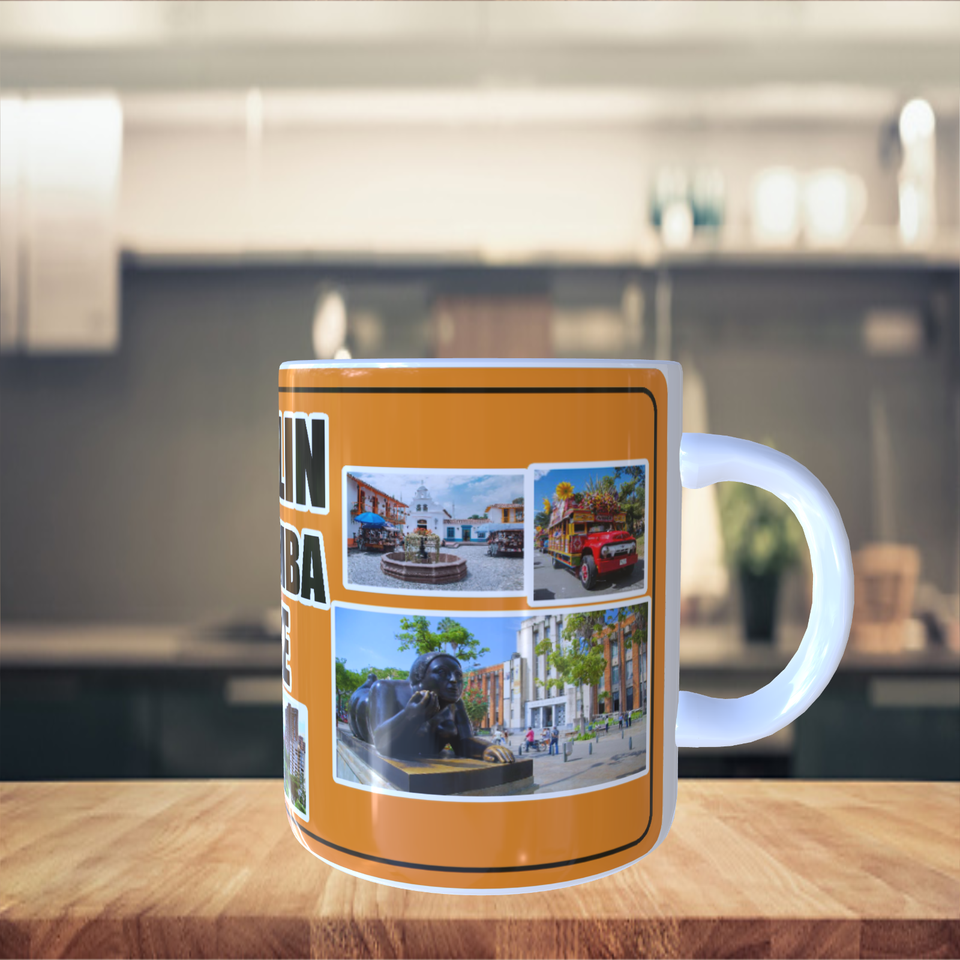 Colombia Coffee Mug, Medellin Coffee Mug, Colombian Gifts, Colombian ...