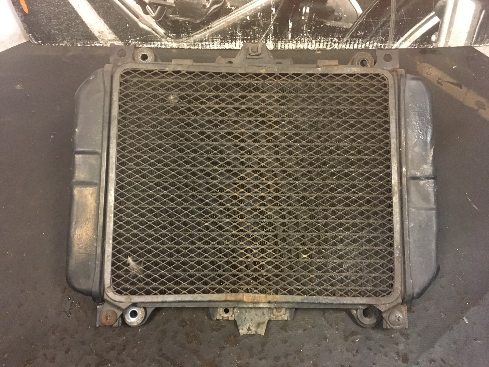 1992 92 Kawasaki Ninja EX500 EX 500 Radiator | eBay