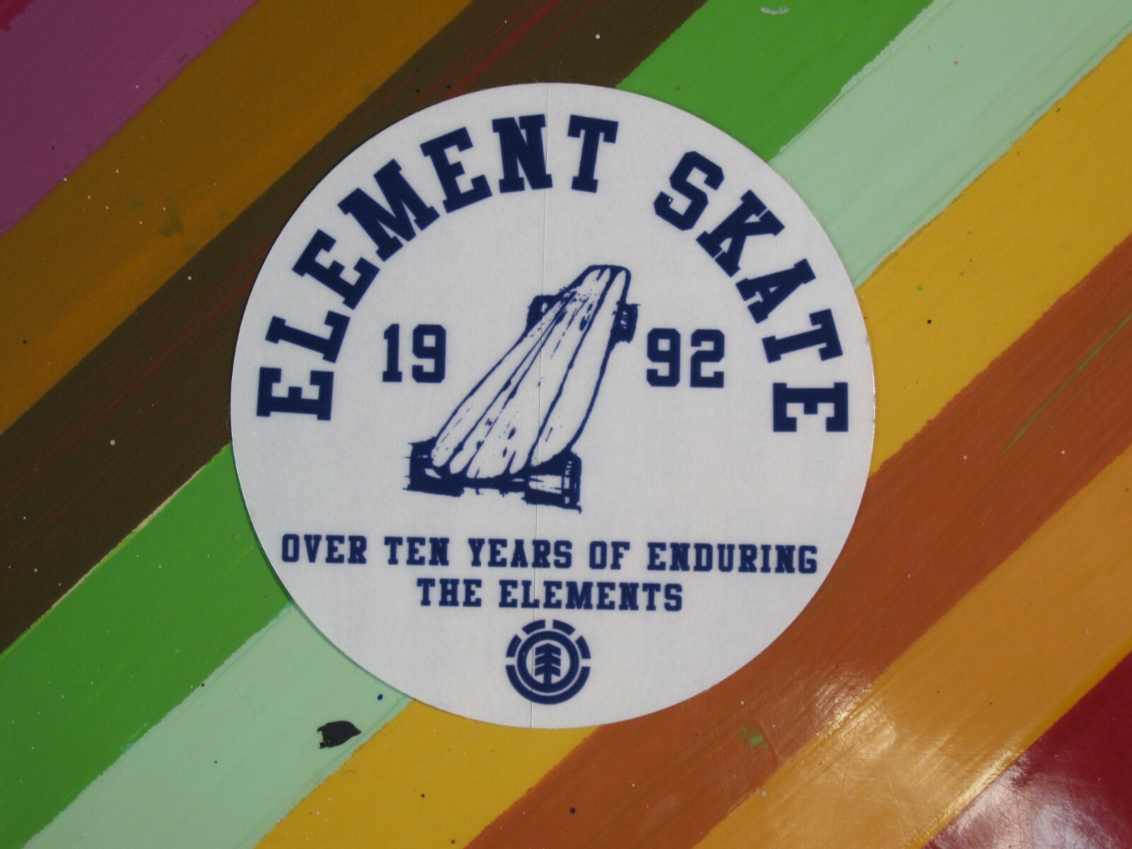 vtg 1990s 2000s Element Skateboard sticker - Andy Stone Pepper ...