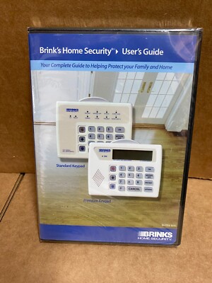 Brink's Home Security User's Guide Manual DVD Reduce False Alarms | eBay
