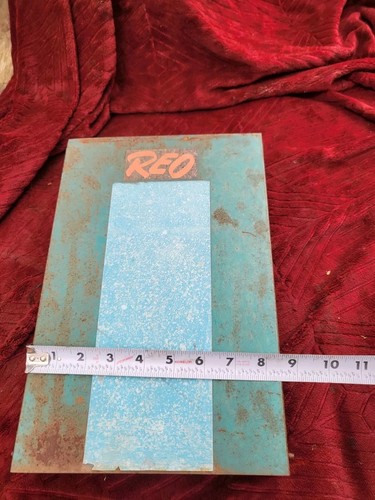 Vintage REO Snowblower Steel TOOL BOX Snow Thrower 8" X 12" | eBay