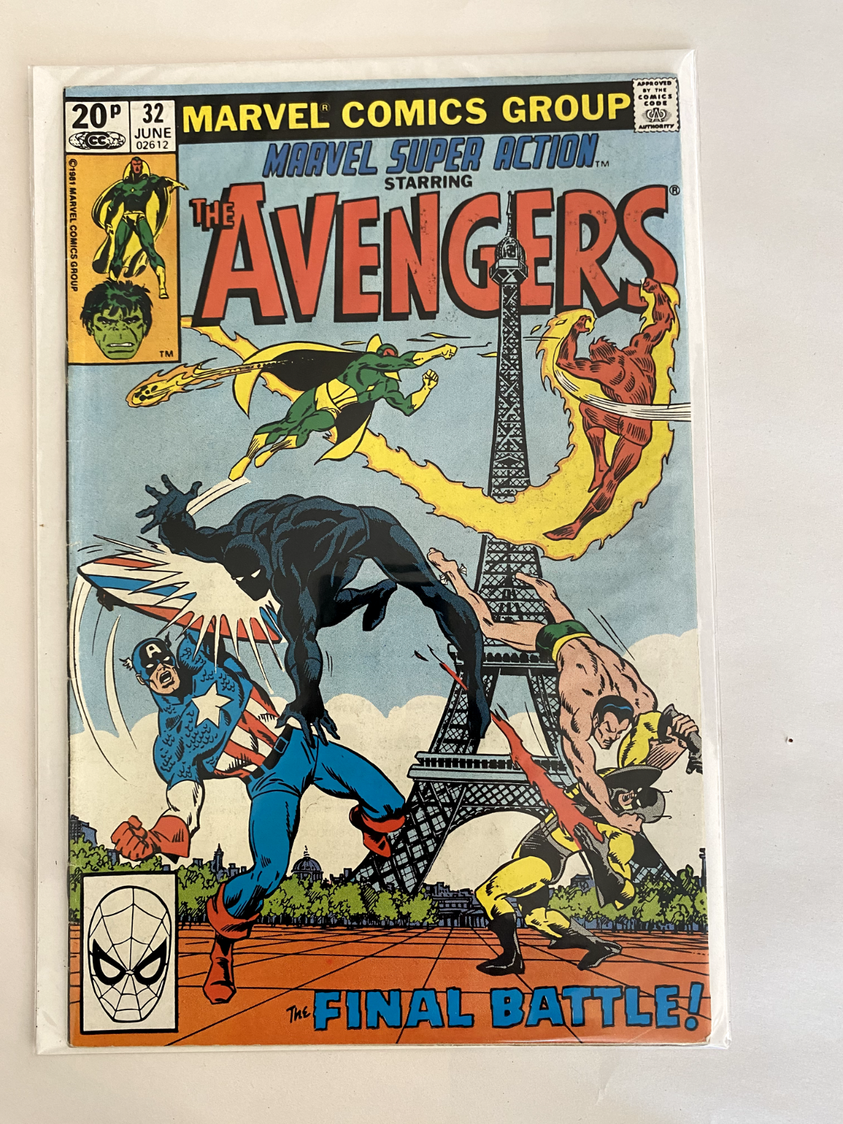 Marvel Comics - Marvel Super Action #32 (1981) Avengers | eBay