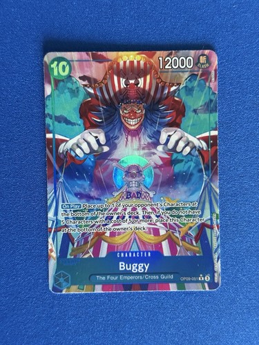 Buggy Emperors in the New World OP09-051 Alt Art Rare | eBay