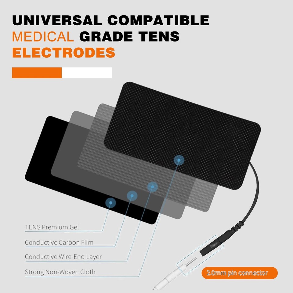 TENS Unit Electrode Pads TENS Pads Replacement Pads for TENS Unit Pads ...