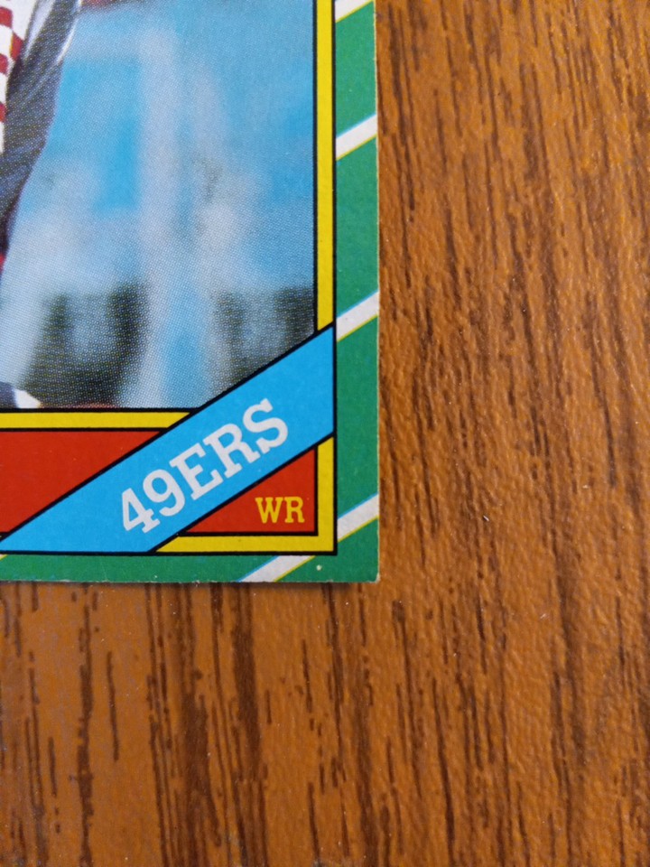 1986 Topps JERRY RICE (x2) #161 RC - GRADED 5 Excellent & Non-Graded ...