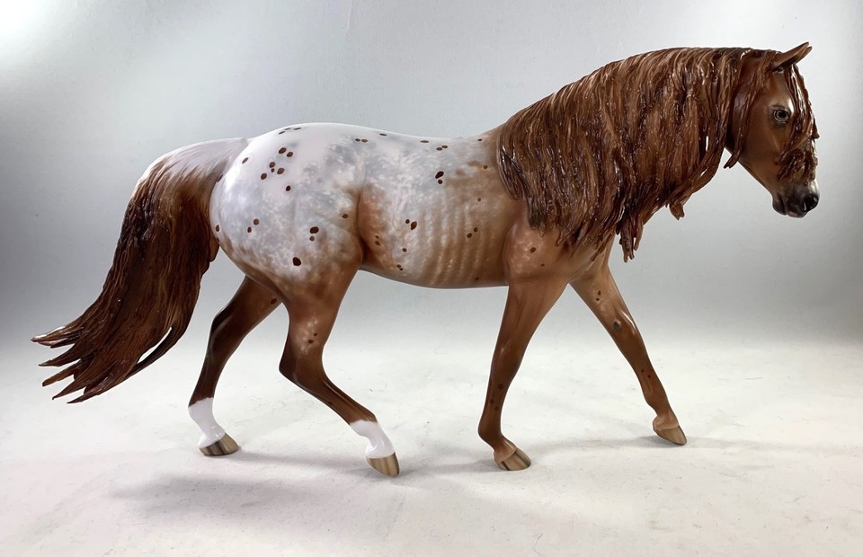 Peter Stone "DOWN BURST" OOAK CHESTNUT APPALOOSA PONY | eBay
