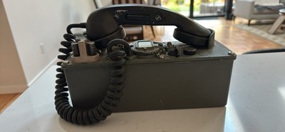Vintage Military Field Telephone – Telephone Set TA- 312/PT | eBay