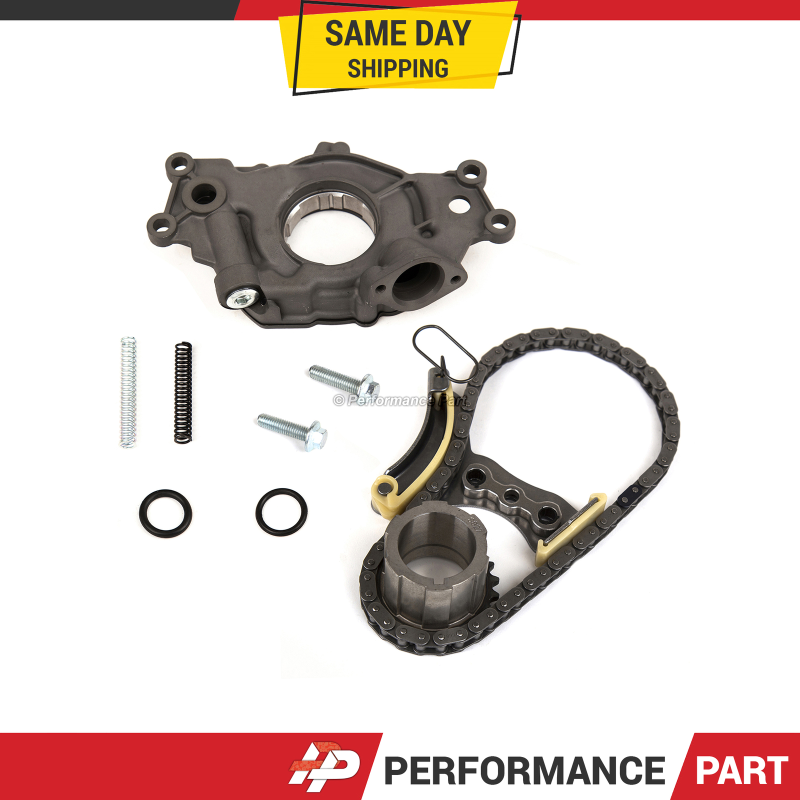Timing Chain Kit Oil Pump Fit 07-16 Chevrolet Cadillac Buick GMC 5.3 6. ...