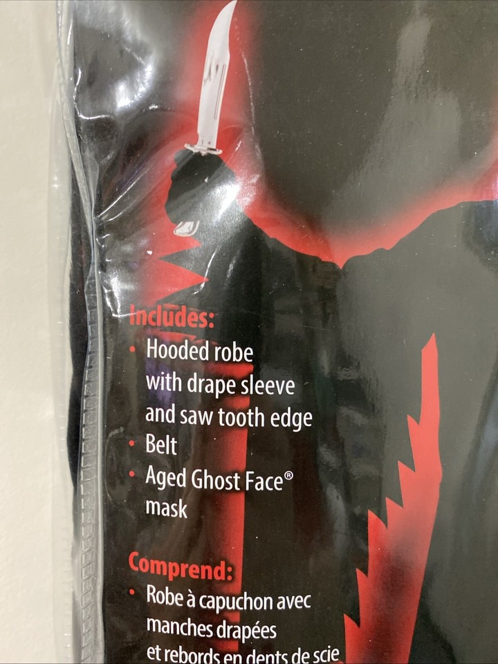 Scream Aged 6 Adult Costume C 2023 Officially Licensed Ghostface Scream ...