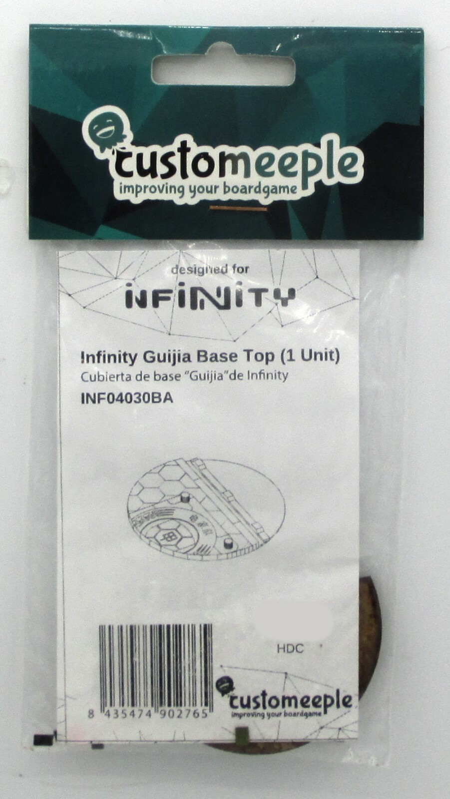 Customeeple INF04030BA Infinity Guijia Base Top 55mm (1 Unit) by Angel ...