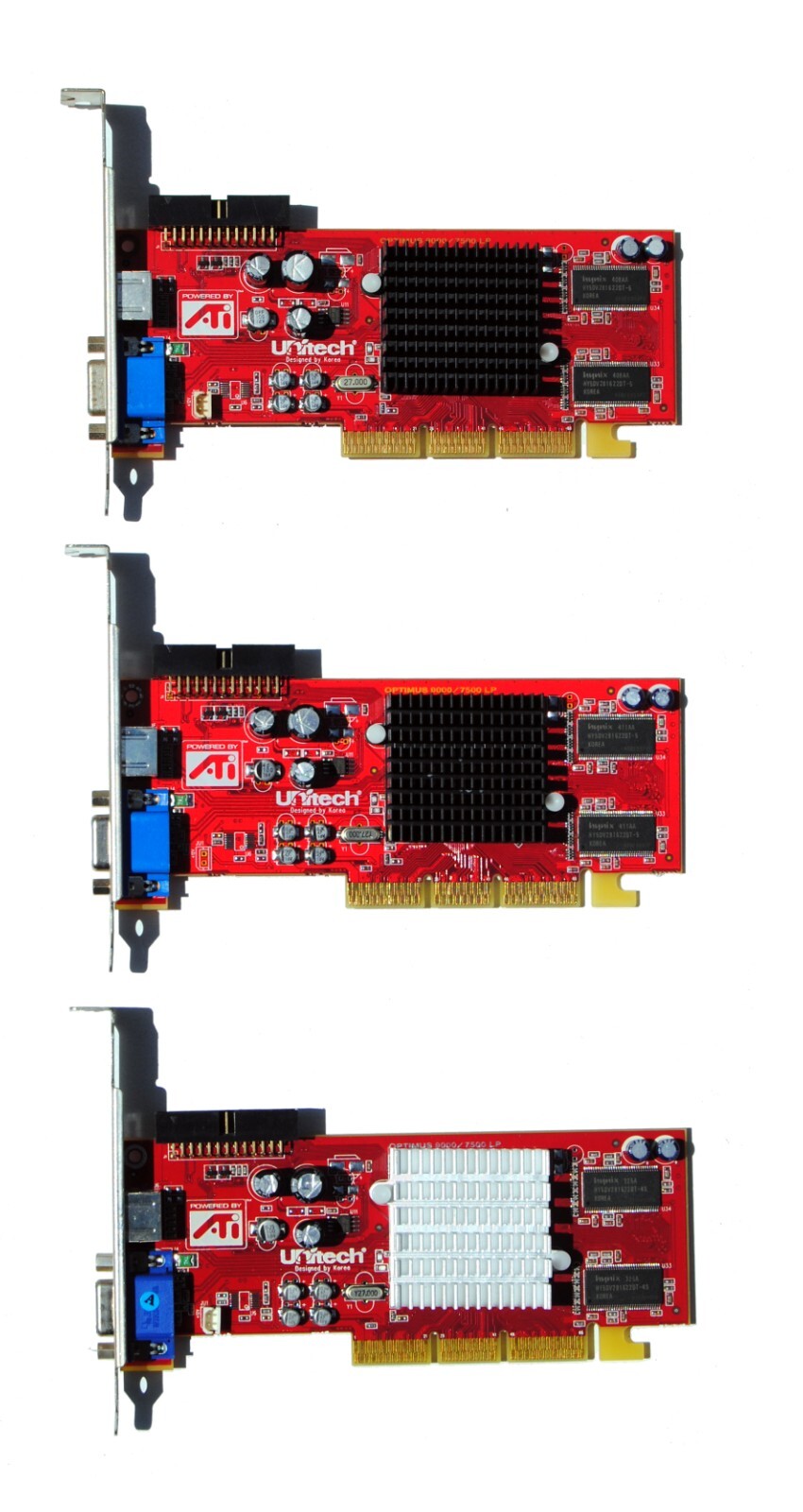 Lot of 3 Pelco DX8000 Video Recorder DVR Video Card / Display Adapter ...