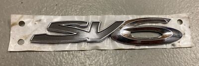 NOS New Holden VE VF SV6 Sedan Station Wagon Genuine Sticker Emblem ...