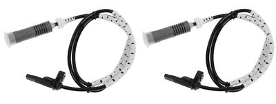 2 x Rear ABS Wheel Speed Sensor for BMW E87 E82 E88 E90 E91 E92 ...