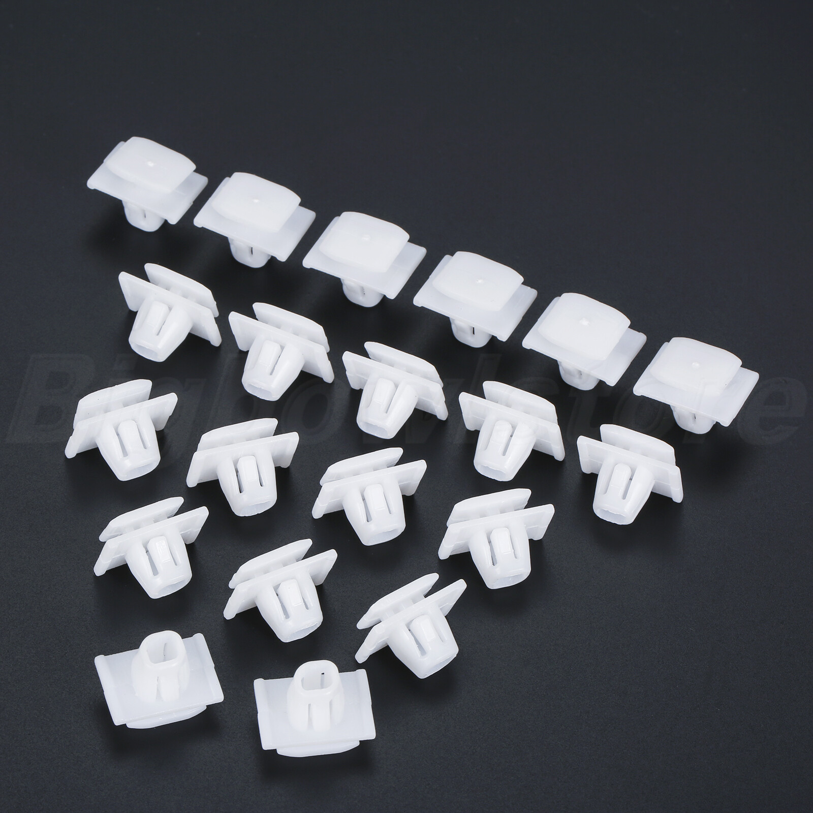20Pcs Lower Outer Door Weatherstrip Clip Nylon Fasteners for Honda ...