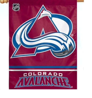 NHL08-100LRB Heavy Duty 27``X37`` COLORADO - AVALANCHE BANNER | eBay