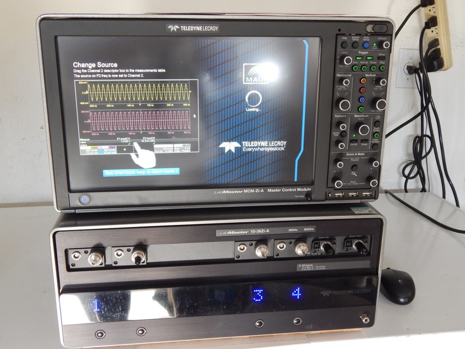 LeCroy LabMaster 10-36Zi-A & MCM-Zi-A, 36GHz 80GS/s oscilloscope w/cal ...