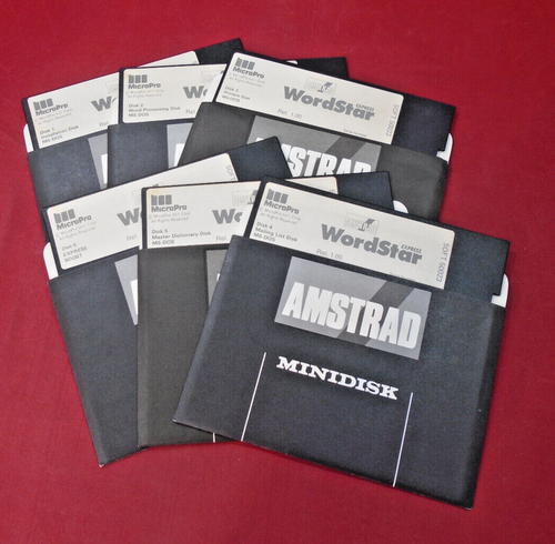 Amstrad WordStar Express on 5.25" Floppy Disk | eBay