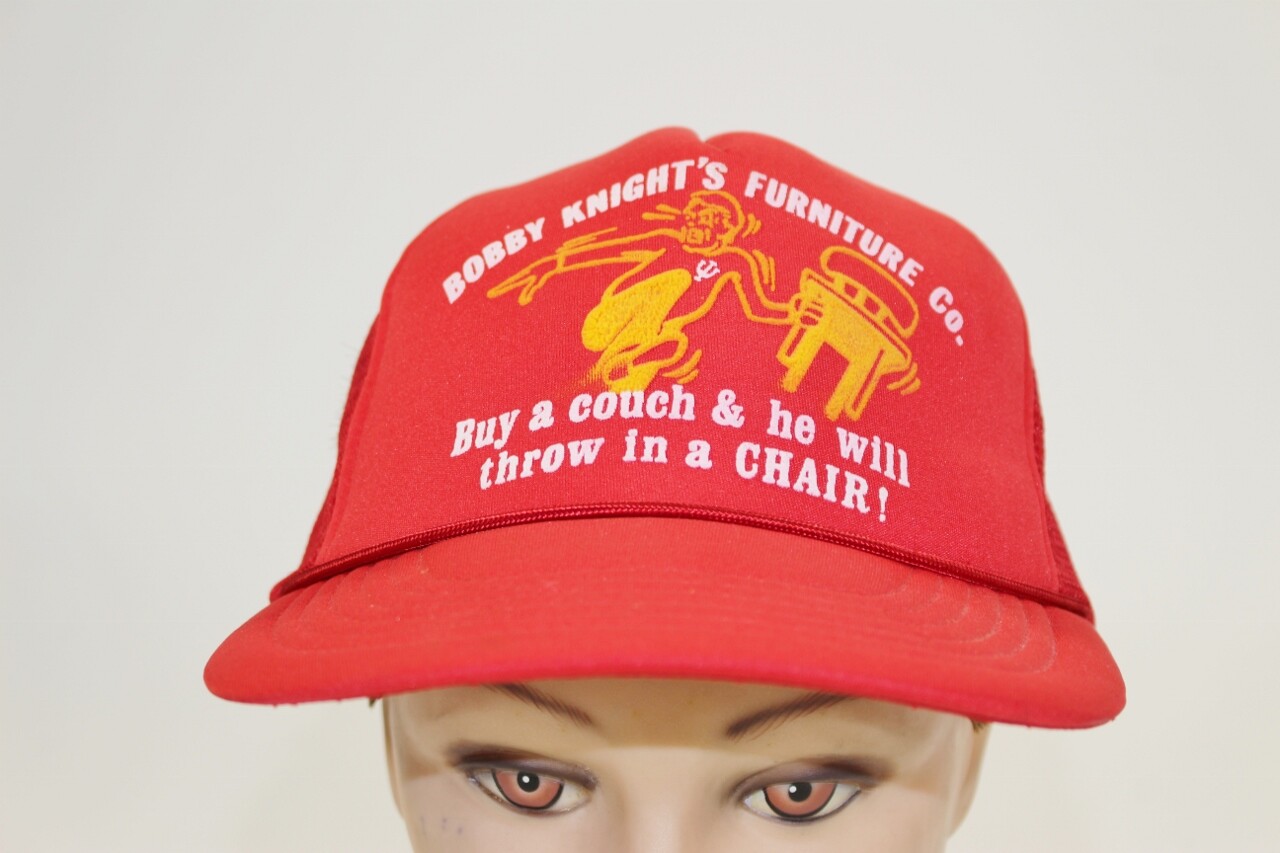 VTG Rare College Basketball 80s Bobby Knights Furnitu… - Gem