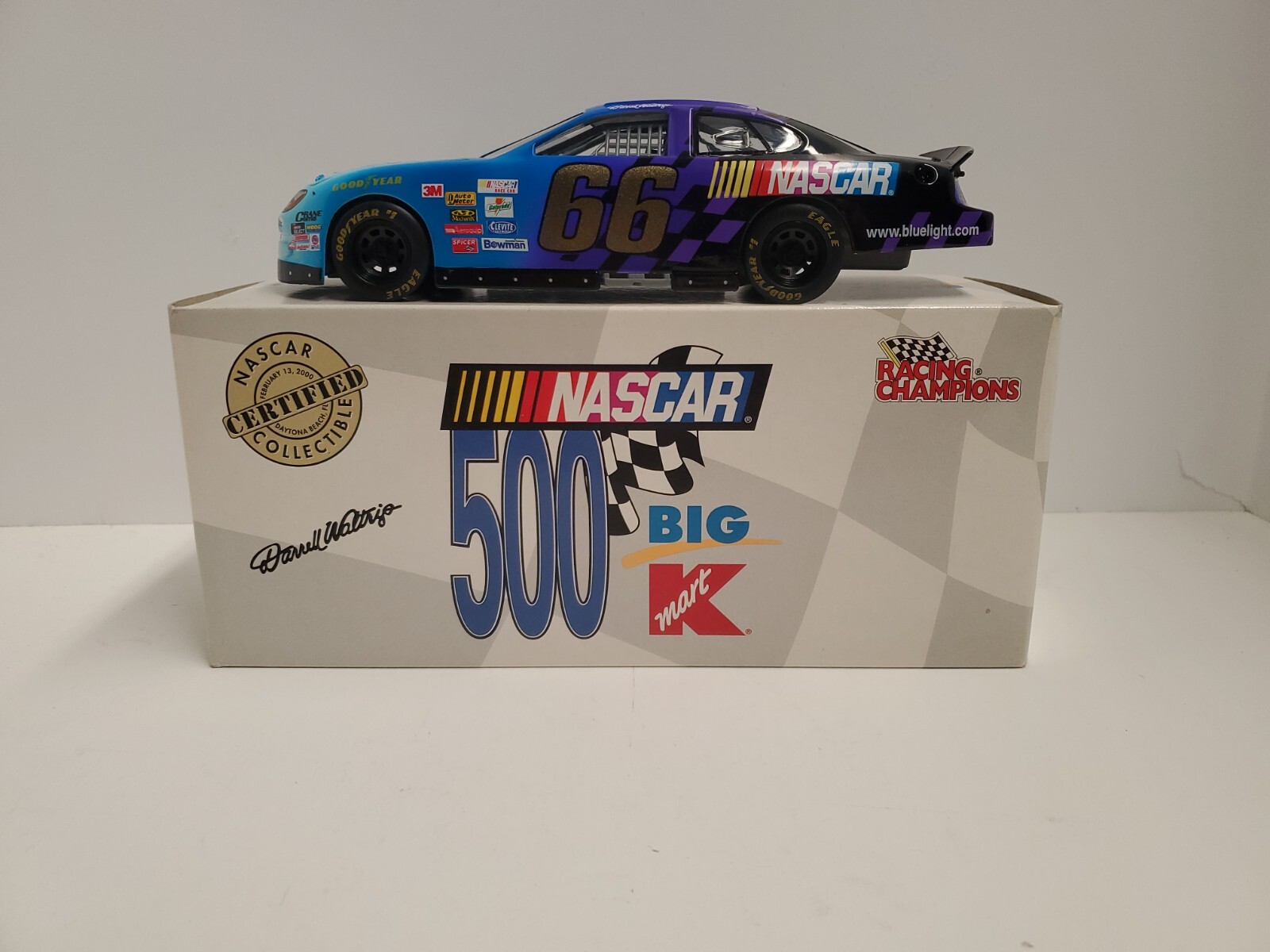 1/24 Racing Champions 2000 DARRELL WALTRIP #66 Big KMart NASCAR 500 | eBay