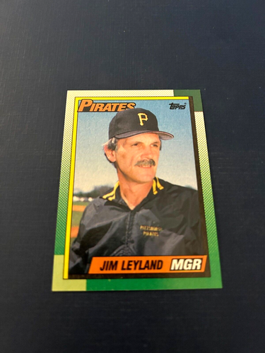 1990 Topps Baseball Jim Leyland #699 HOF Factory Set Break NM-MT | eBay