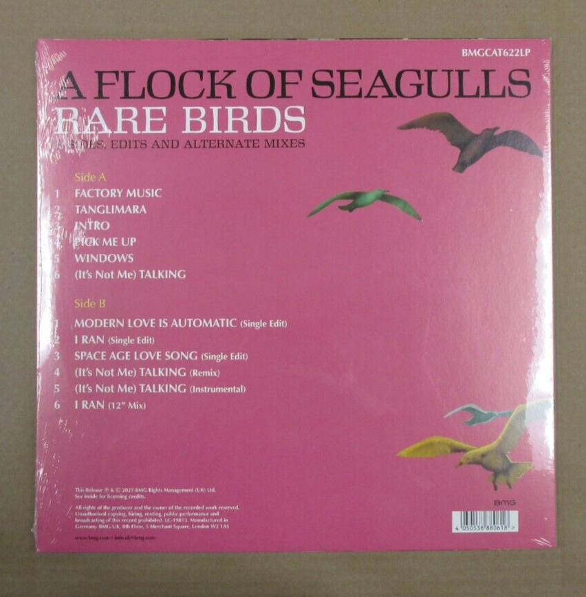 A FLock Of Seagulls Rare Birds Exclusive Limited Edition Clear Vinyl ...