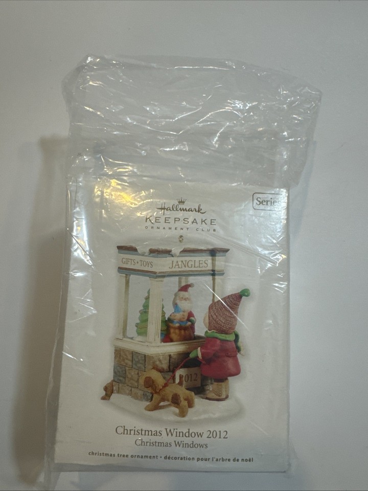 2012 Hallmark Keepsake Series Ornament - Christmas Window 2012 "Jangles ...