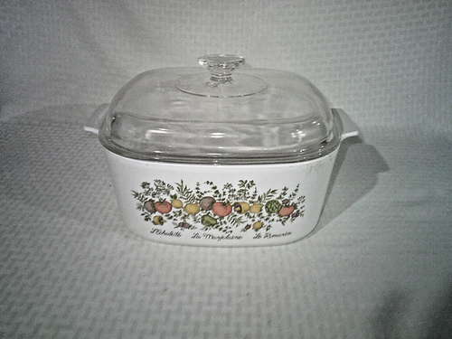 CorningWare Corelle pattern Spice of life 5 qt A-5-B Casserole/Lid | eBay