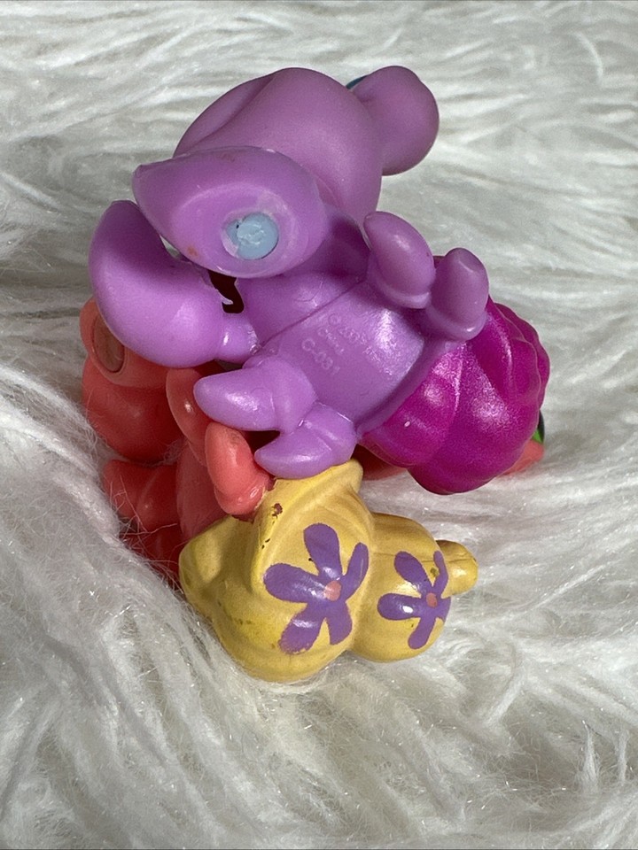 Littlest Pet Shop #62 Pink Hermit Crab & #257 Purple Hermit Crab ...