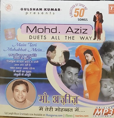 Mohd. Aziz Duets All The Way - Main Teri Mohobat Me - Bollywood Hindi ...