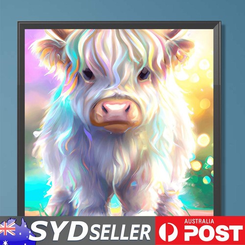 5D DIY Full Round Drill Diamond Painting Yak Kit Home Decoration Craft ...