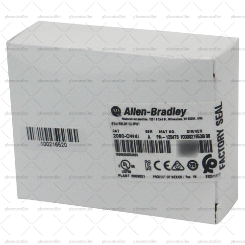 New Allen-Bradley 2080-OW4I Micro800 4 Point Relay Output | eBay