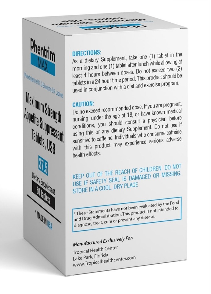 Phen Max 37.5 Fat burner Diet Pill tablets that works fast | eBay