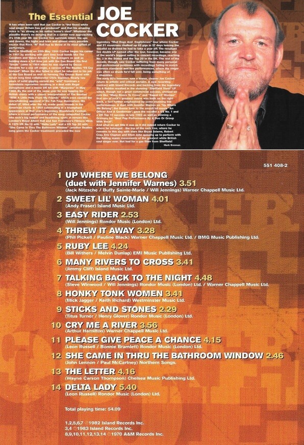 Joe Cocker Greatest Classics Joe Cocker Documentary: 'Mad Dog With