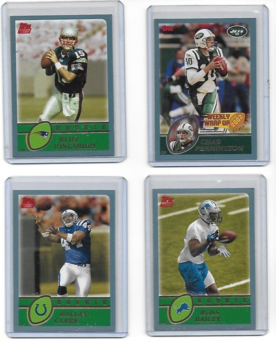 6 CARD LOT OF 2003 TOPPS FOOTBALL 5 ROOKIE CARDS | eBay