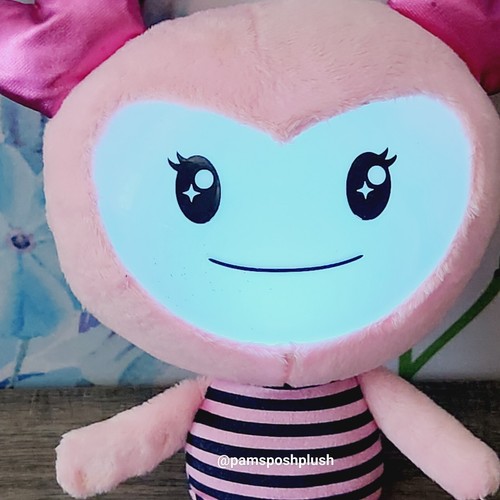 Spinmaster Brightlings Plush 15" Interactive Singing & Talking Pink Doll | eBay