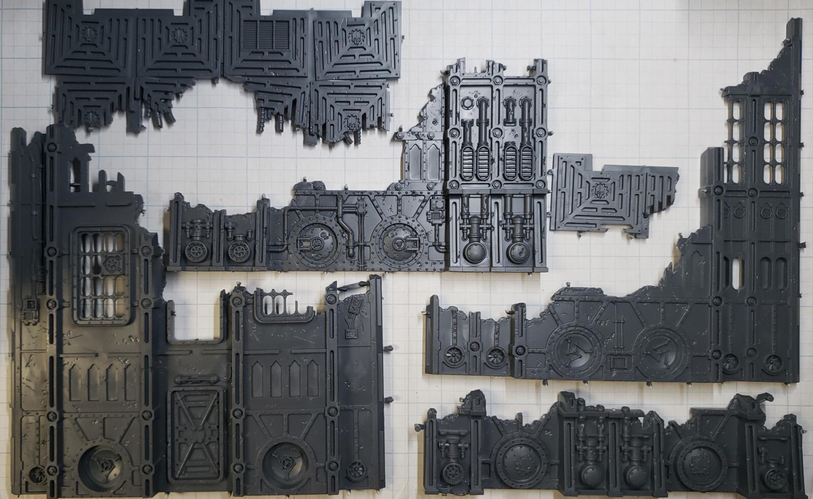 Warhammer 40k Kill Team Bits Killzone Volkus Terrain Stronghold Ruins ...