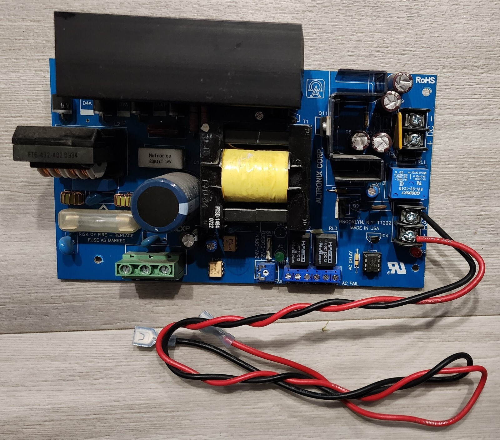 ALTRONIX AL600ULXB POWER SUPPLY | eBay