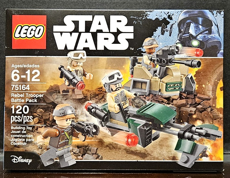 LEGO Star Wars Rebel Trooper Battle Pack (75164) New & Factory Sealed