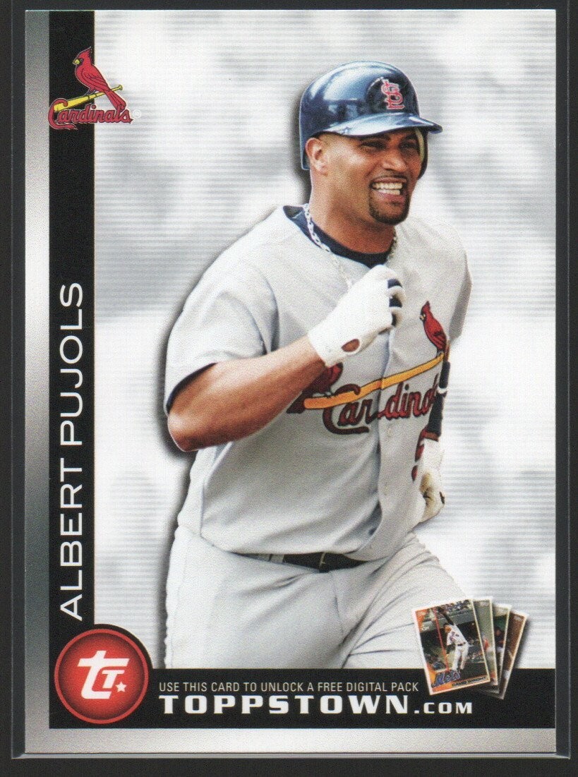 Albert Pujols 2010 Topps Topps Town #TTT14 St. Louis Cardinals #1 | eBay