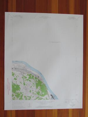 Ironton Ohio 1959 Original Vintage USGS Topo Map | eBay